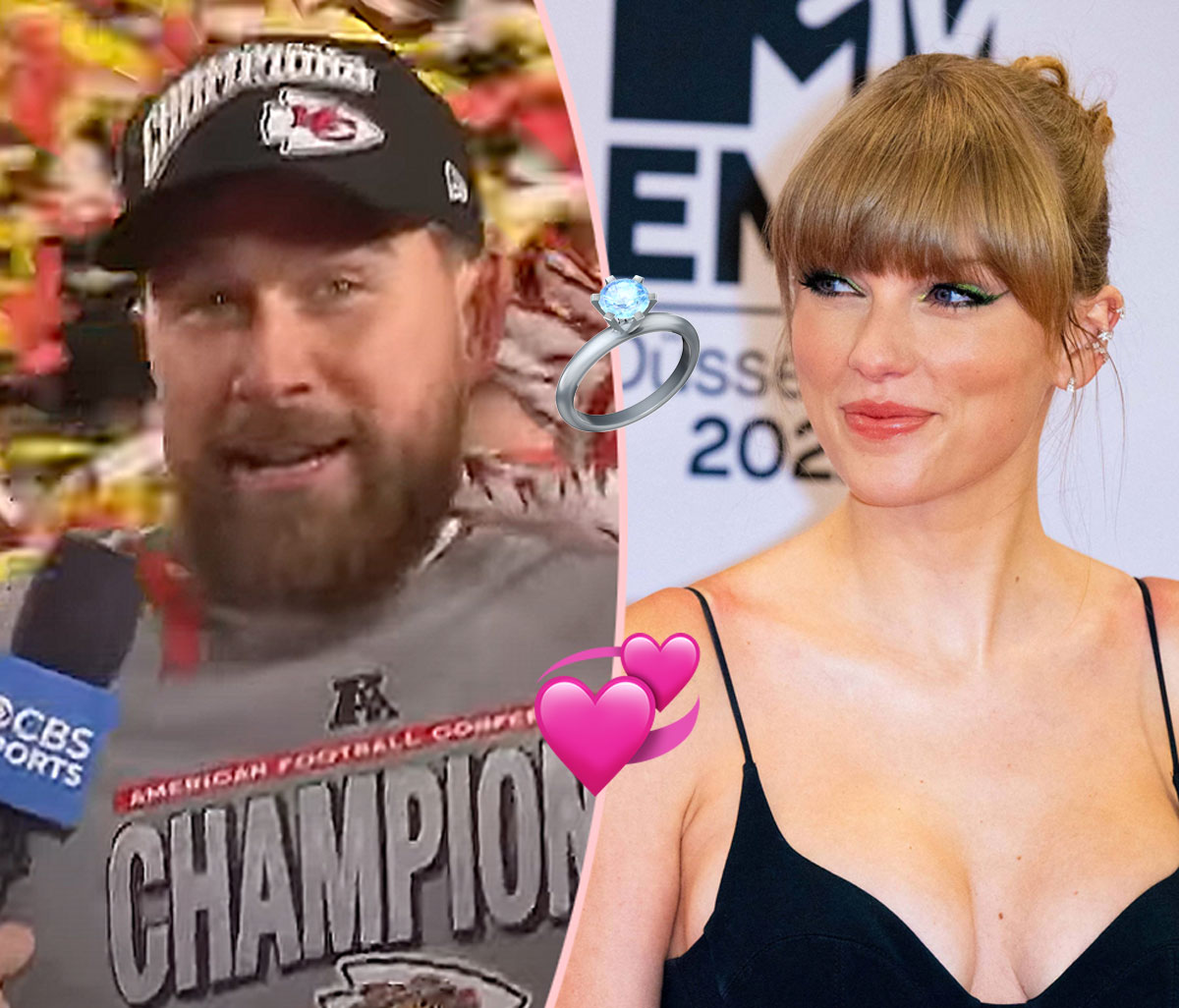 What Taylor Swift Wore To Make Fans CONVINCED She & Travis Kelce Are Already Engaged! - Perez Hilton
