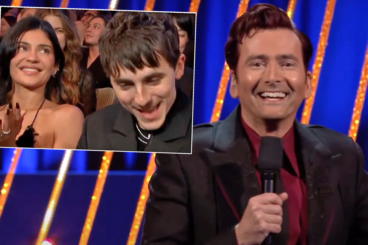 BAFTAs Host David Tennant Hilariously Pokes Fun At Timothée Chalamet ...