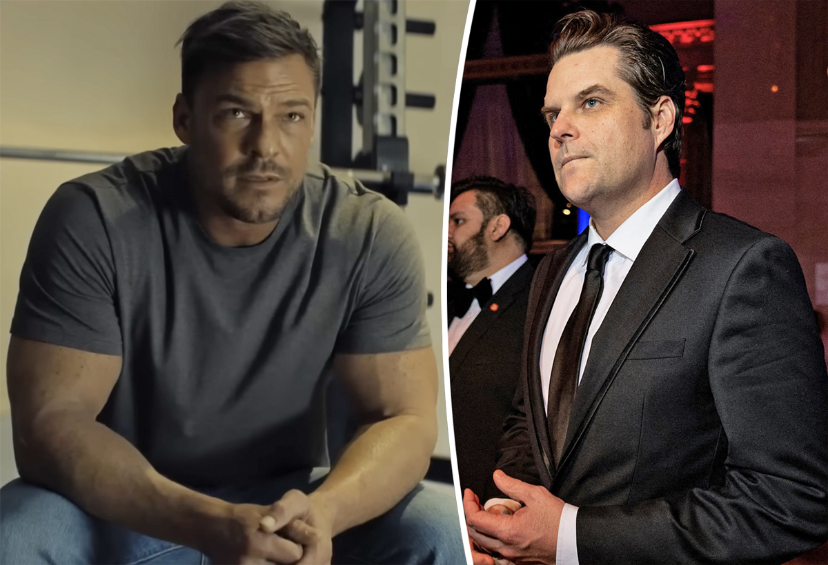 Reacher Star Alan Ritchson Blasts Former Classmate Matt Gaetz: 'Not A Good Dude' - Perez Hilton