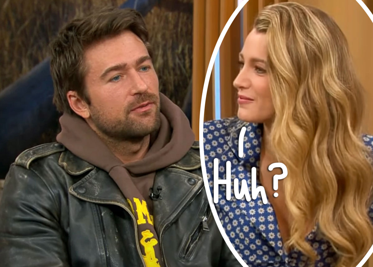It Ends With Us' Brandon Sklenar Walks Back Extreme Blake Lively Support With A Total Question ...
