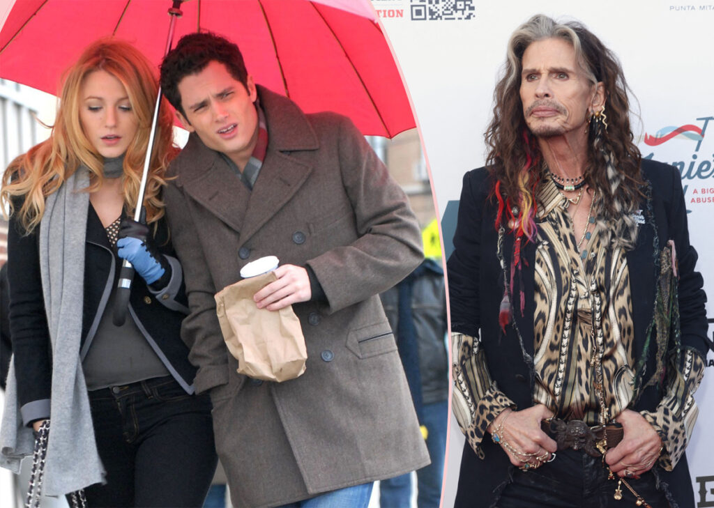 The INSANE Prank Blake Lively Pulled On Ex Penn Badgley! - Perez Hilton
