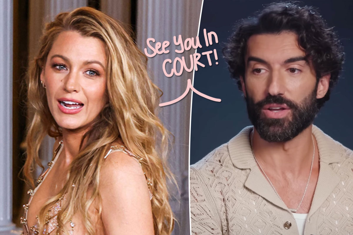 Blake Lively & Justin Baldoni REJECT Mediation Attempts - They Really Want To Go To Trial ...