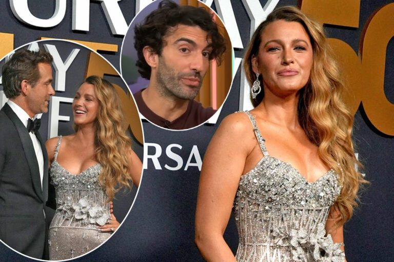 Blake Lively Was ‘Nervous’ To Be Back On Camera At SNL 50 - Perez Hilton