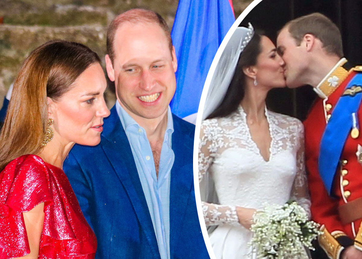 Prince William Gives Princess Catherine A BIG KISS For Valentine's Day ...