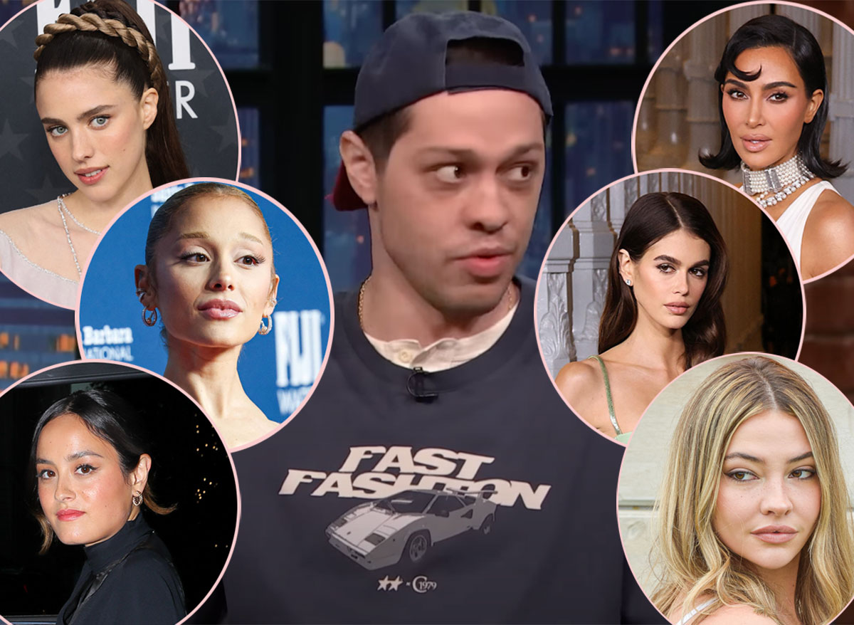 Pete Davidson Says He Gets 'Harassed' About His Dating Life 'Because I ...