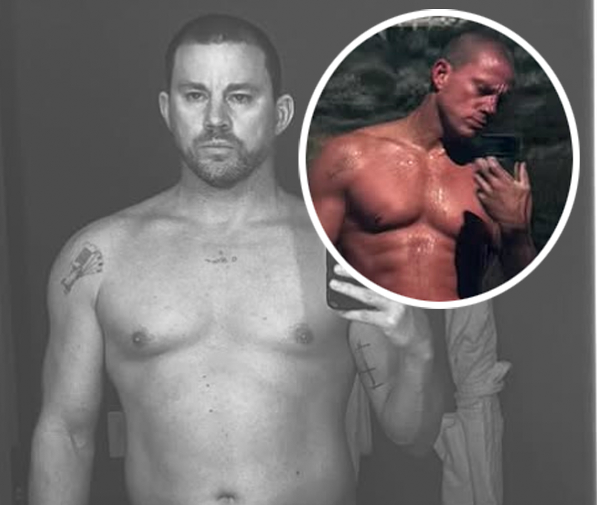 Channing Tatum Shows Off Ripped Bod In New Shirtless Pic, Vows To Never ...