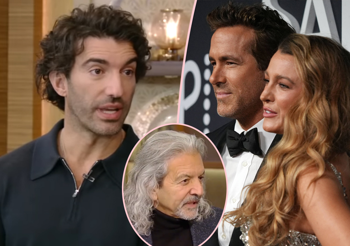 Justin Baldoni’s Dad Throws Shade At Blake Lively & Ryan Reynolds Amid ...