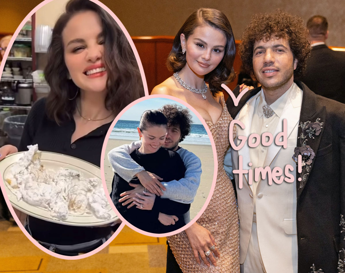 Selena Gomez Shares 'First Official Photo' Taken With Benny Blanco As They Recreate Their 1st ...
