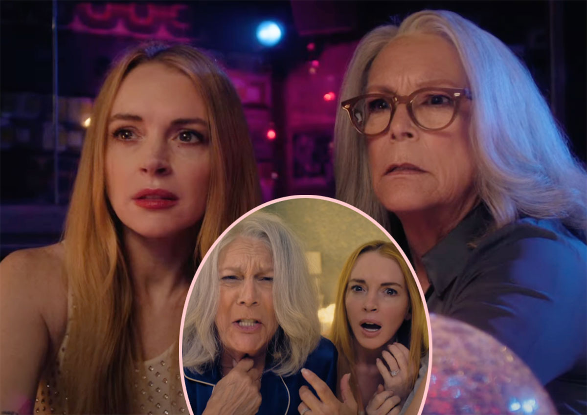 Lindsay Lohan & Jamie Lee Curtis Are BACK Body-Swapping, Baby!! See The Trailer For Freakier ...