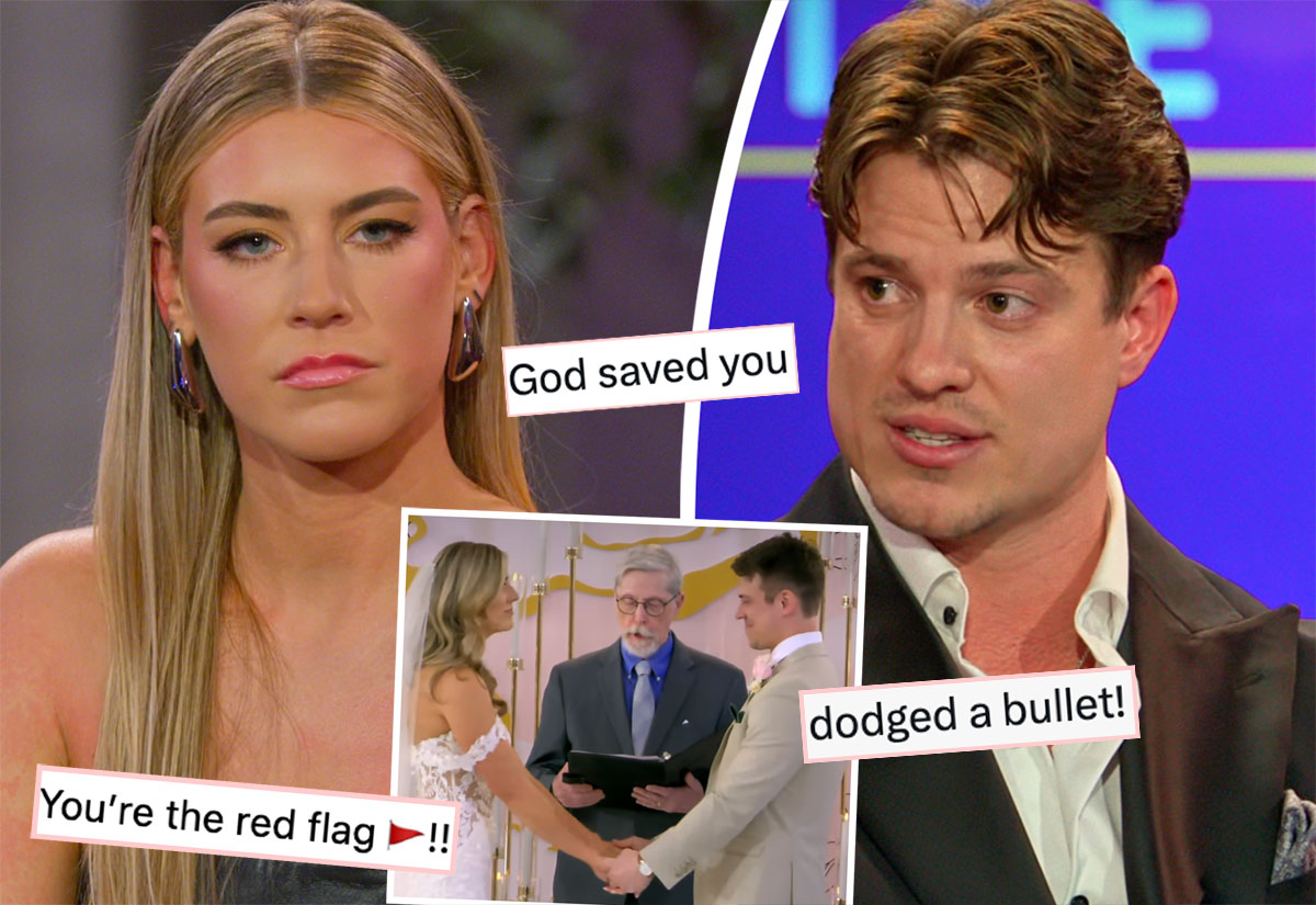 Love Is Blind Star Dumps Groom At Altar Over His Politics! And It's ...