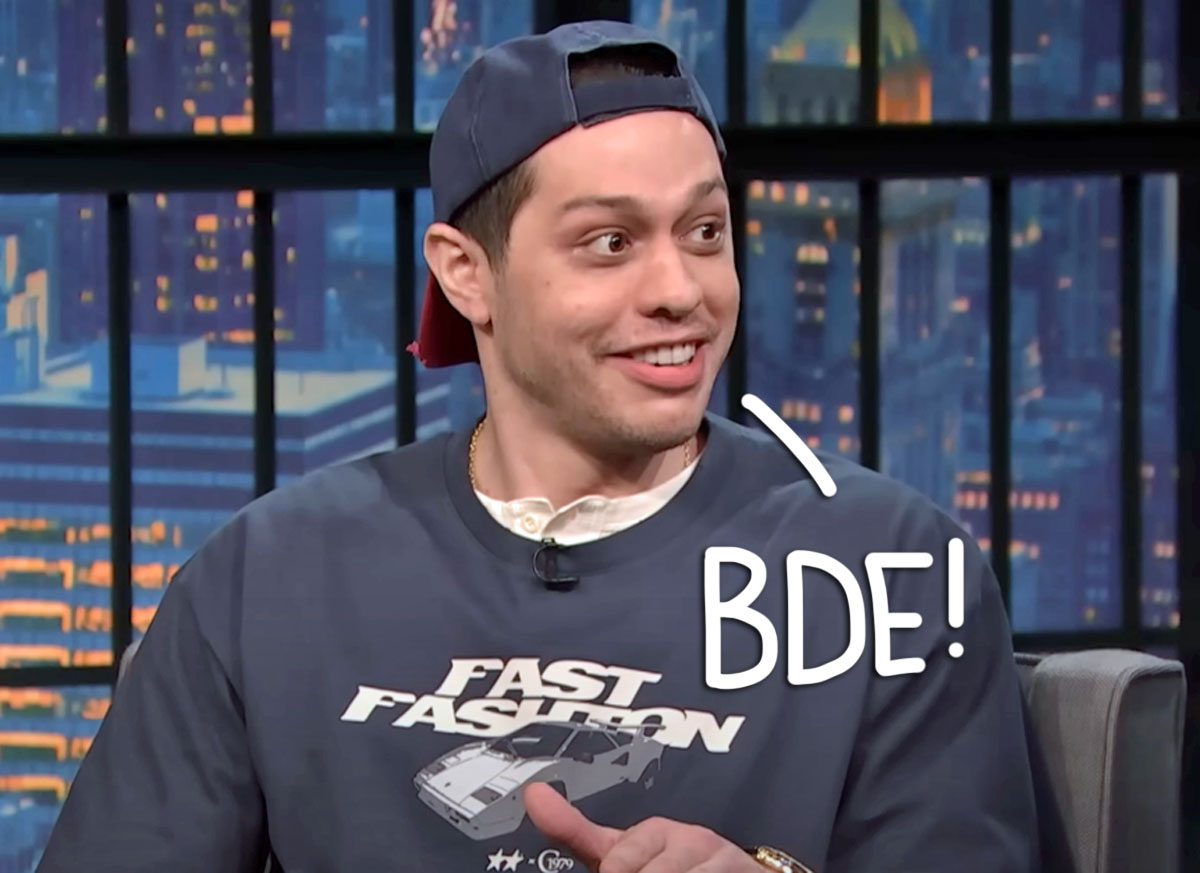 Pete Davidson's D**k Was Too Big - Had To Be Edited Out Of Hot ...