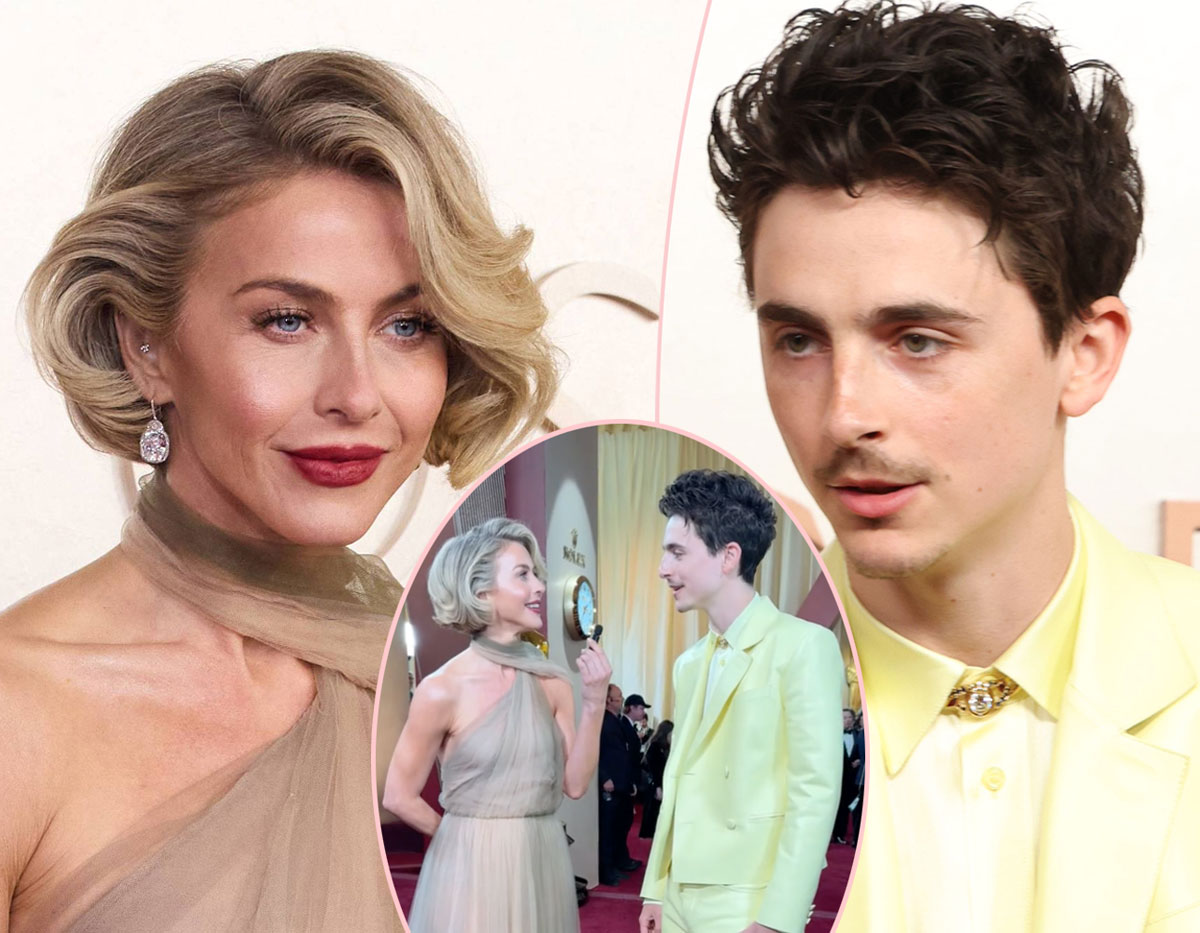 Timothée Chalamet's Painfully Awkward Oscars Interview With Julianne Hough Is Going Viral! Watch ...