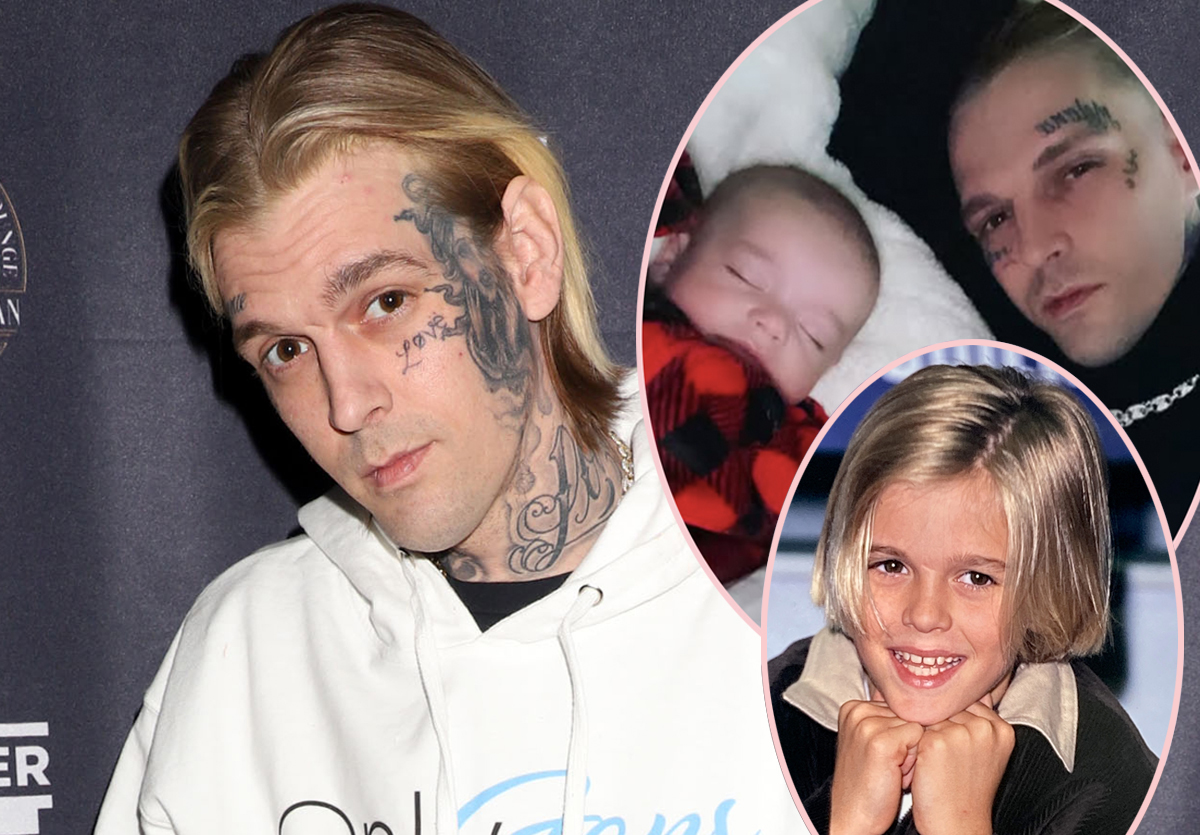 Aaron Carter’s 3-Year-Old Son Looks JUST LIKE HIS DAD In First Red ...