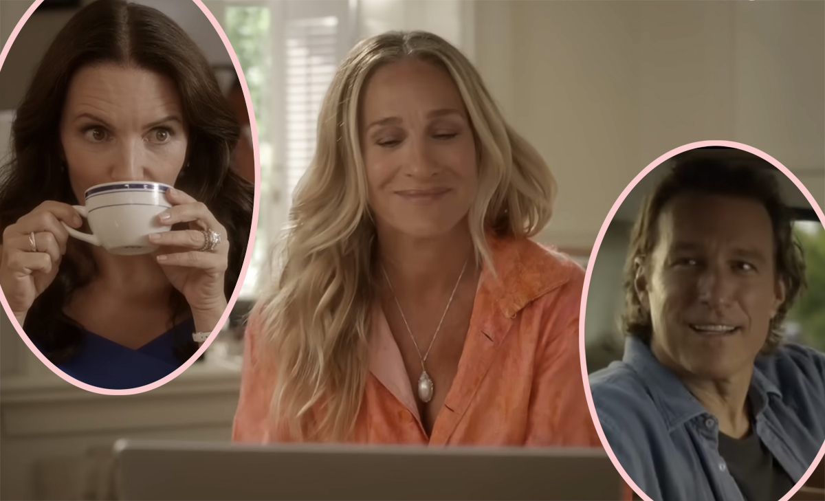 Aidan Comes Back For Carrie! Watch The Season 3 Trailer For And Just Like That! - Perez Hilton