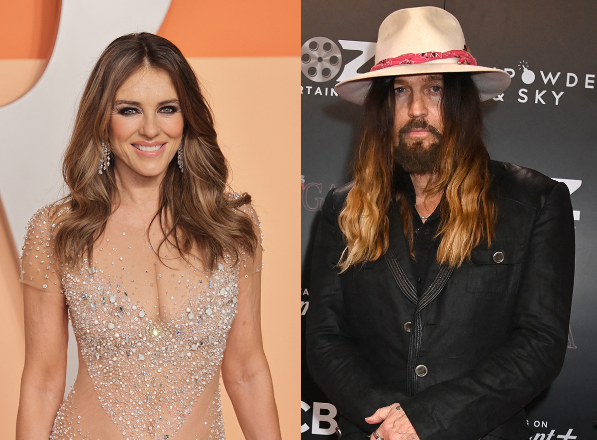 How Billy Ray Cyrus & Elizabeth Hurley's Friendship Turned To Romance ...