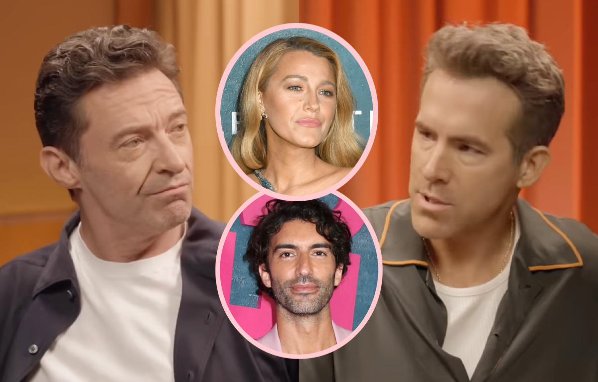 Hugh Jackman Takes A Swipe At Pal Ryan Reynolds Amid Blake Lively & Justin Baldoni Legal Drama ...