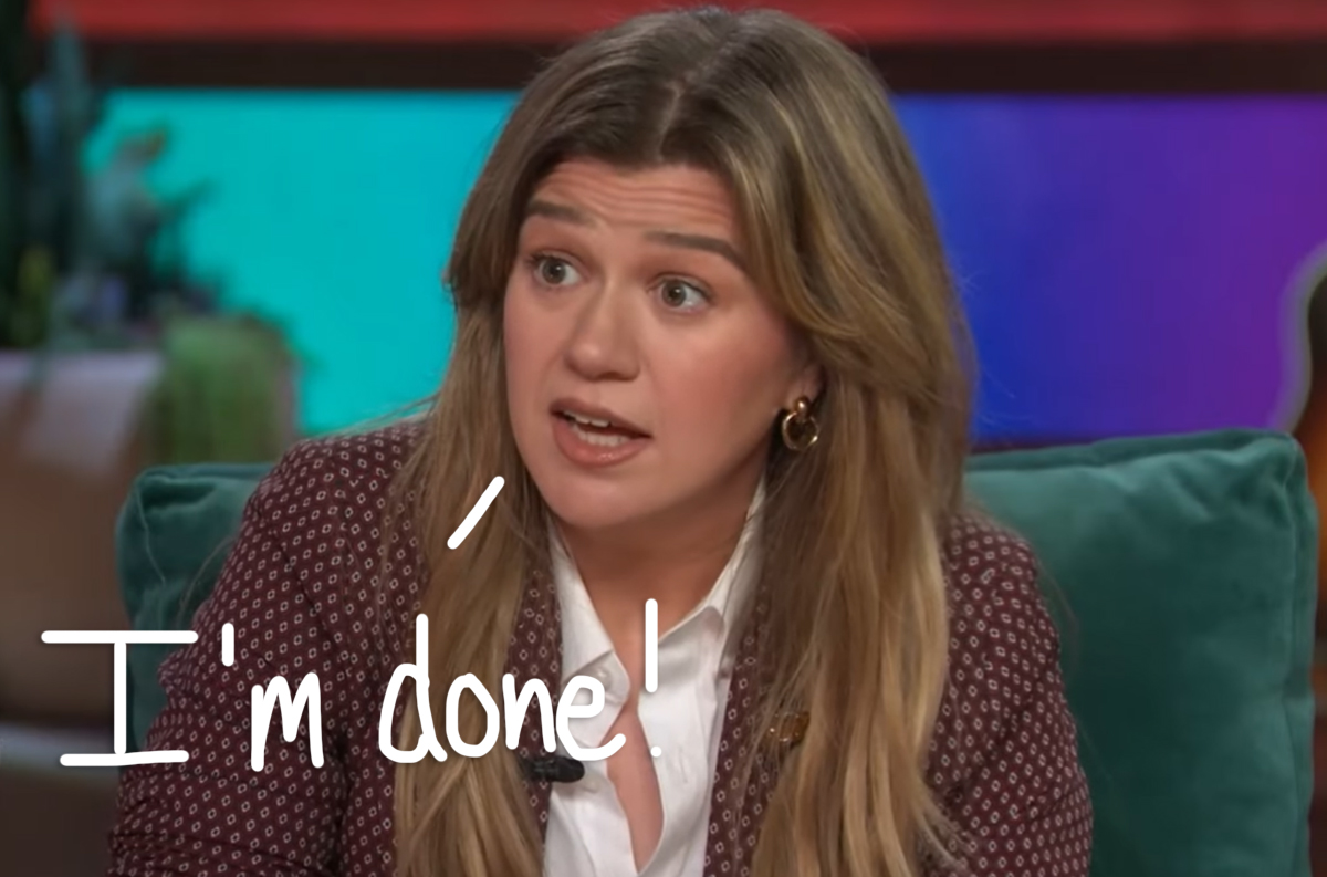 OMG! Kelly Clarkson Reportedly Wants To QUIT Talk Show After Mystery ...