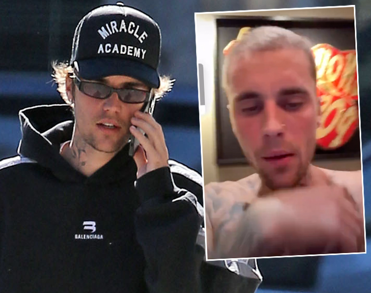 Justin Bieber 'Disheveled, Fatigued And Possibly Unwell' Says Concerned ...