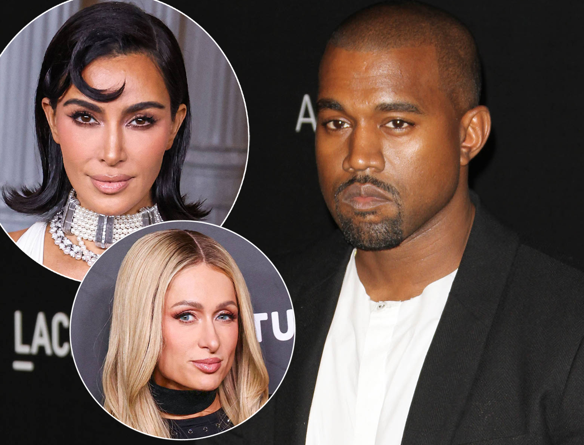 Kanye West Declares He ‘Should’ve Had Babies’ With Paris Hilton Instead Of Kim Kardashian ...