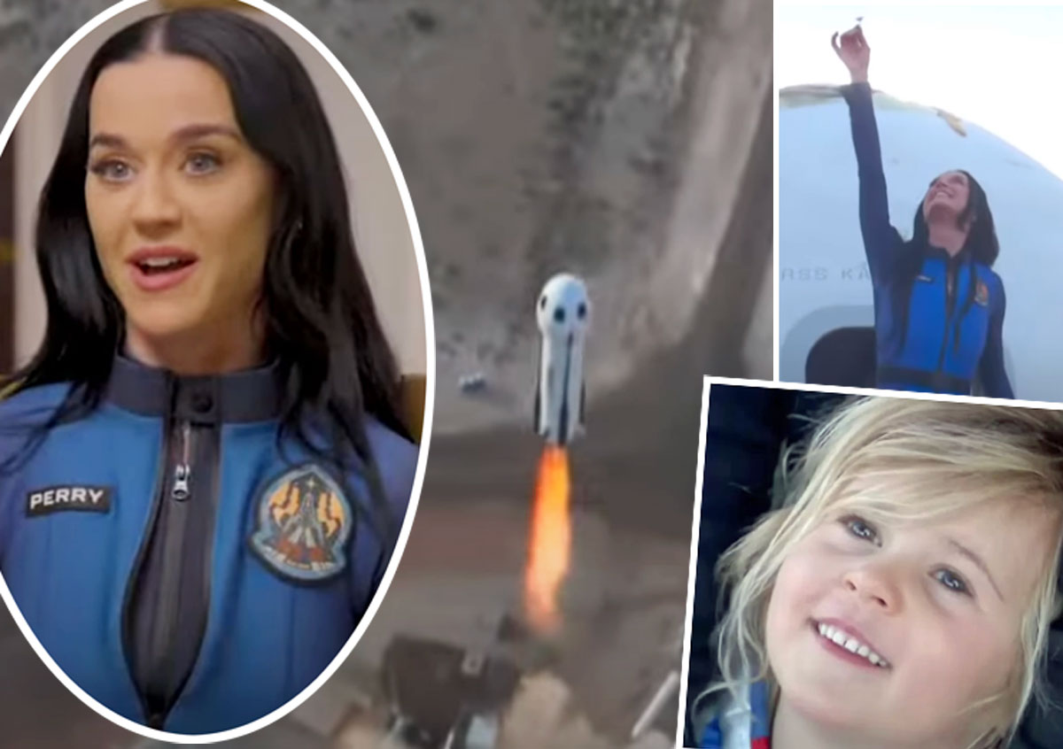 Katy Perry's Daughter Daisy Watches In Awe As Singer Makes Historic All-Female Trip To Space ...