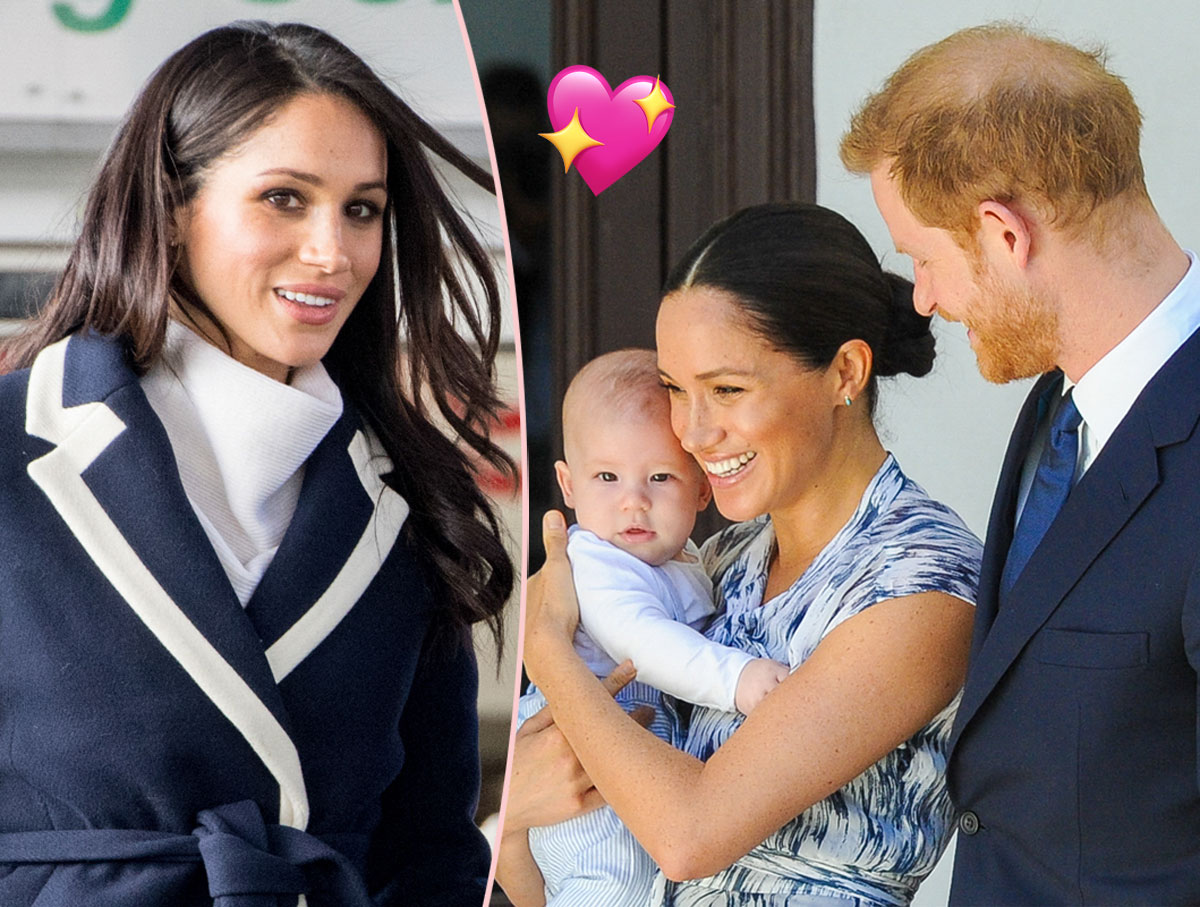 Meghan Markle Shares SUPER SWEET Looks At Prince Archie & Princess Lilibet! LOOK! - Perez Hilton