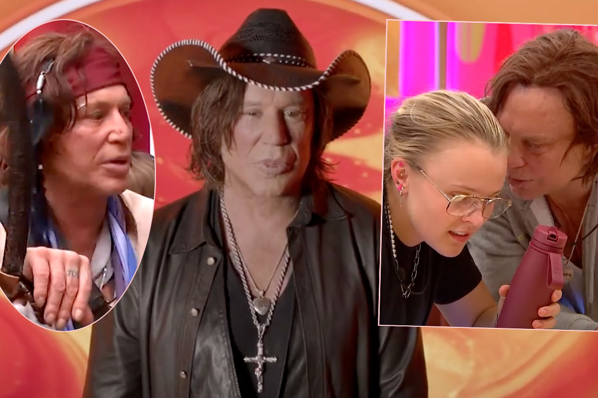 Mickey Rourke Claims He’s ‘Ashamed’ After Getting Kicked Off Celebrity ...