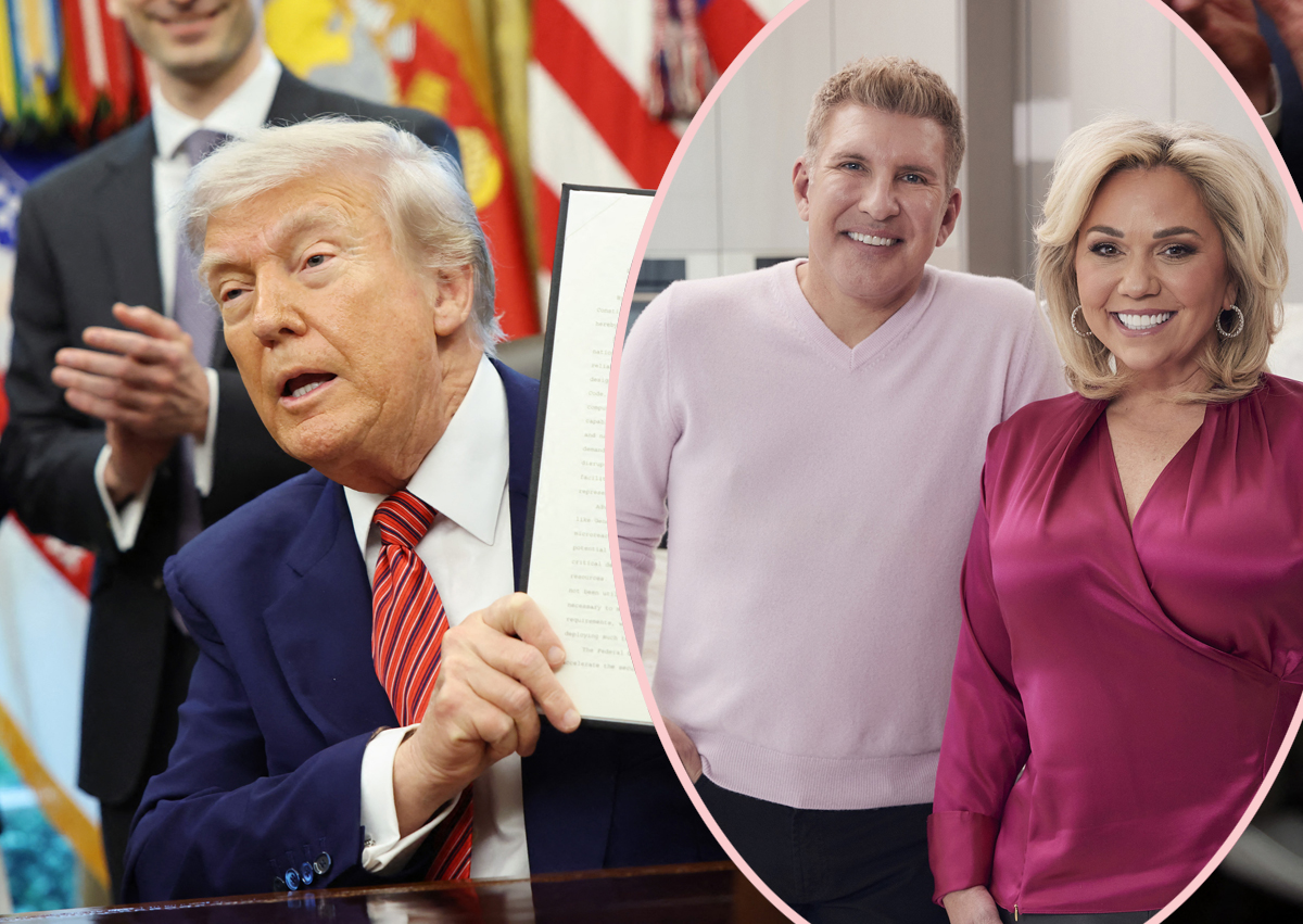 Donald Trump Gives Todd & Julie Chrisley FULL PARDON For Their Fraud ...