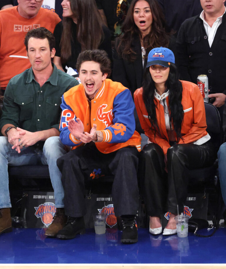 Kylie Jenner Hidden From Knicks Jumbotron While On Date With Timothée ...