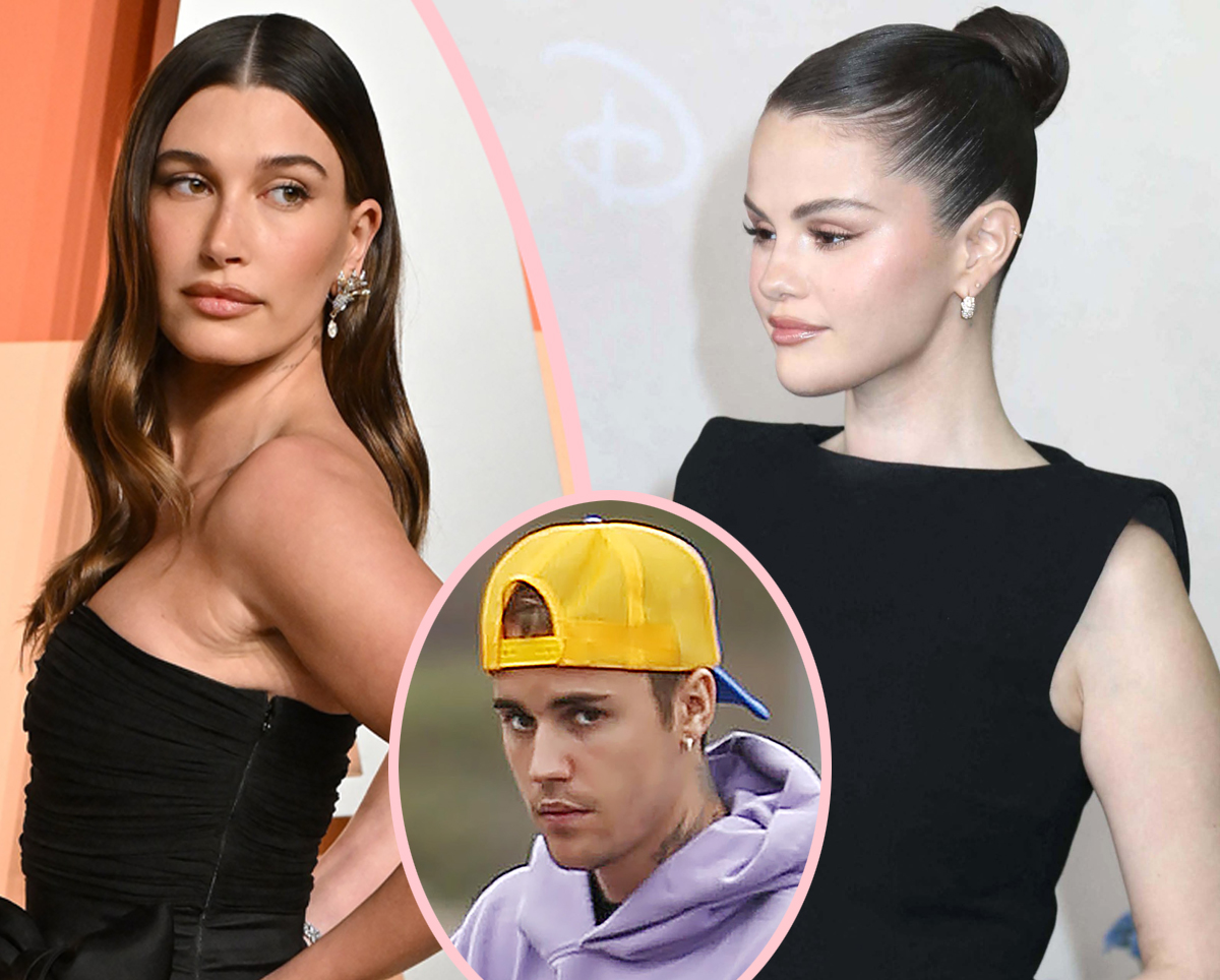 Selena Gomez Dmed Hailey Bieber Amid Justin Vogue Drama Report Perez