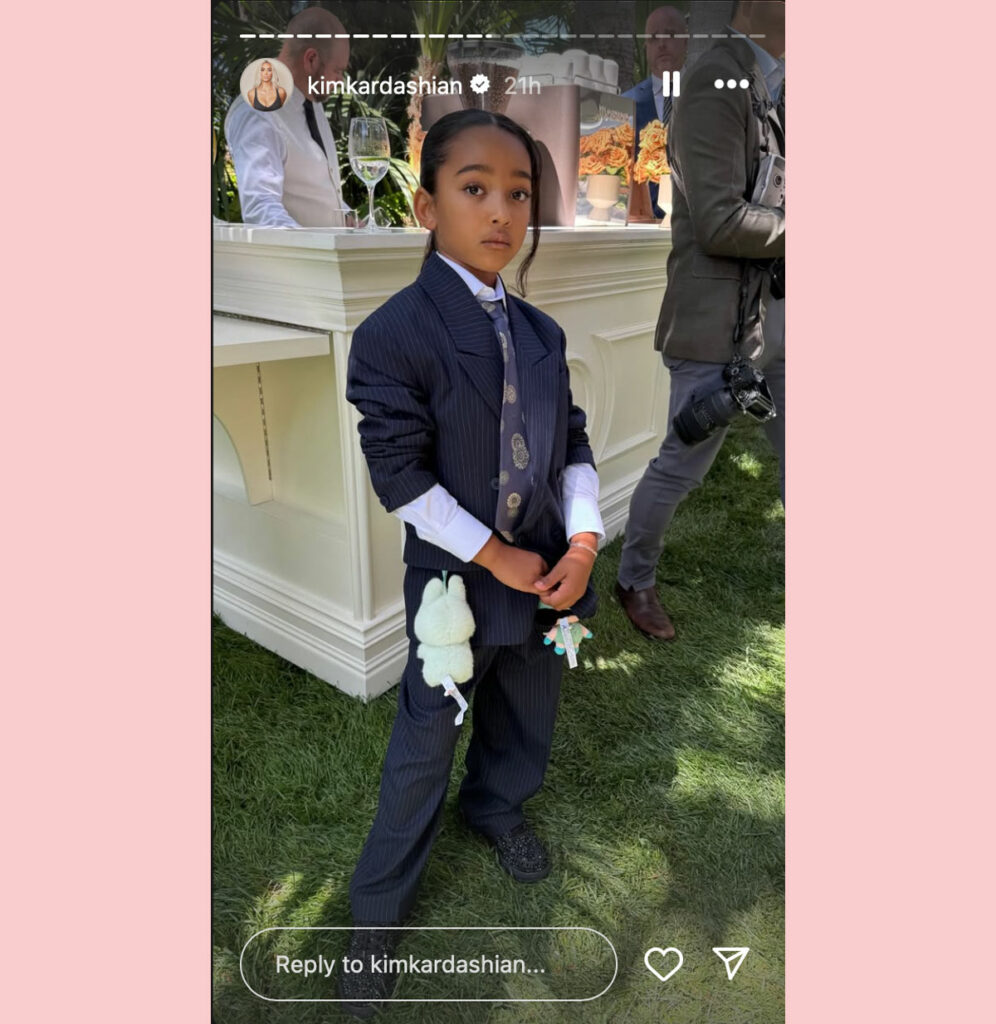 Kim Kardashian's Kids Chicago & Psalm Honor Late Robert Kardashian At ...