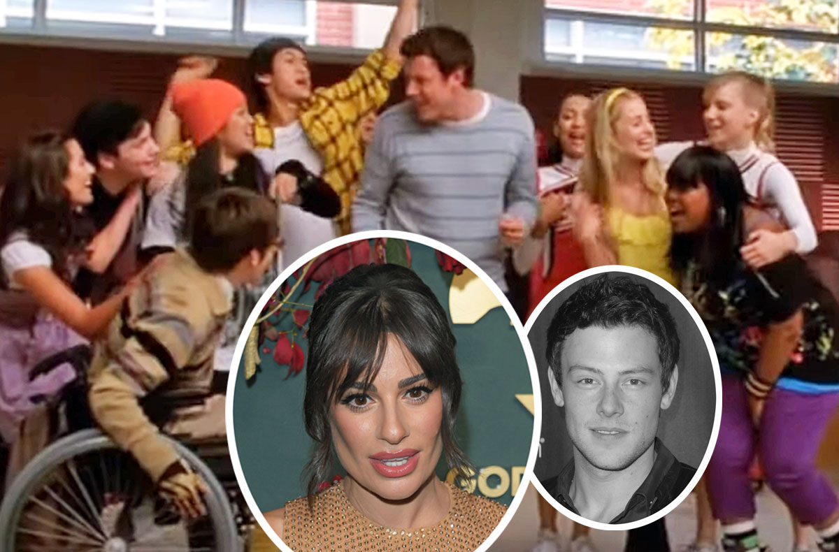 Lea Michele Says Glee Cast Didn't Get Closer To Her After Cory Monteith ...