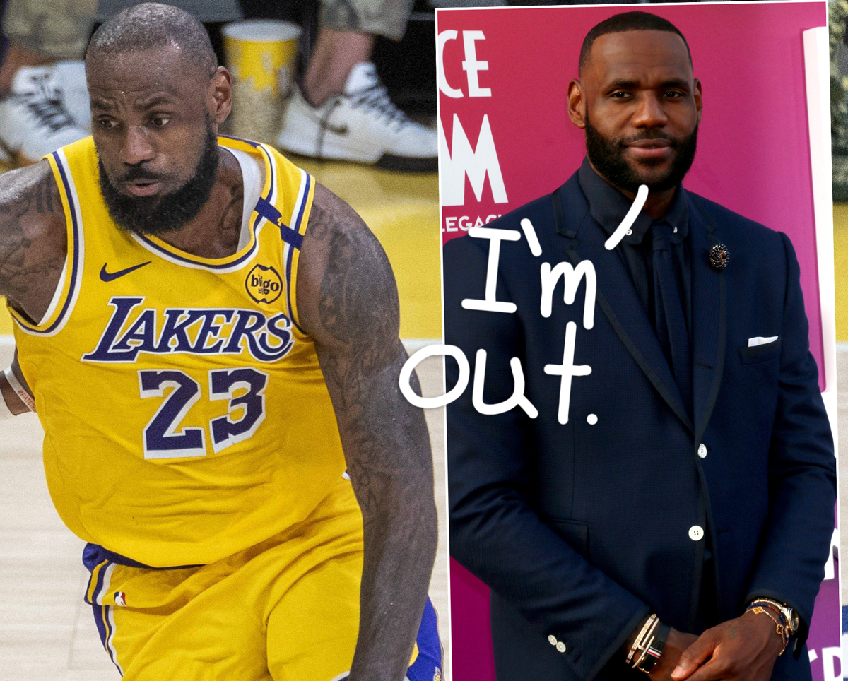 LeBron James Bails On Met Gala At The Last Minute Despite Being Named Honorary Chair! - Perez Hilton