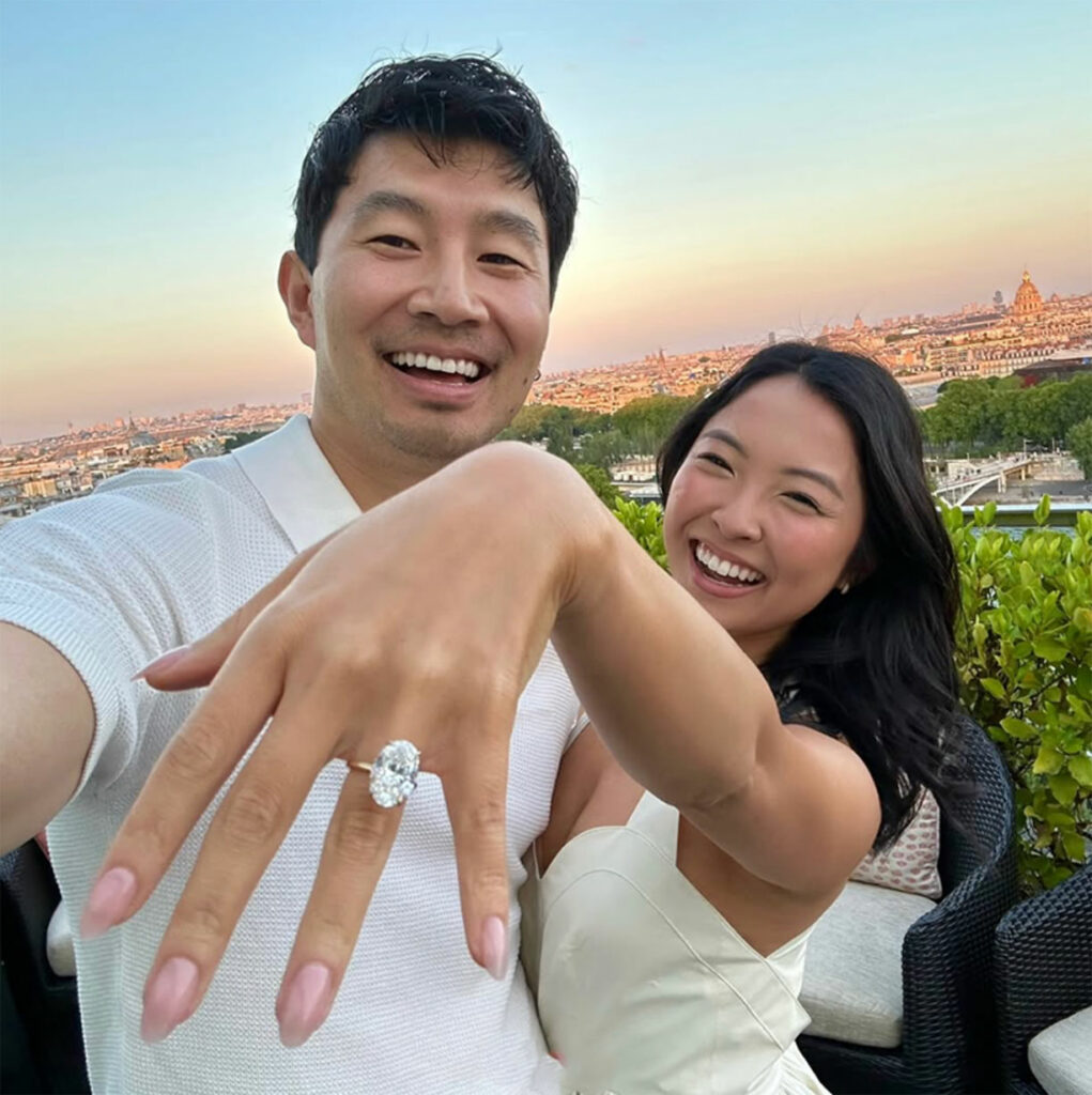 Simu Liu Is Engaged... And The Ring Is MASSIVE! - Perez Hilton
