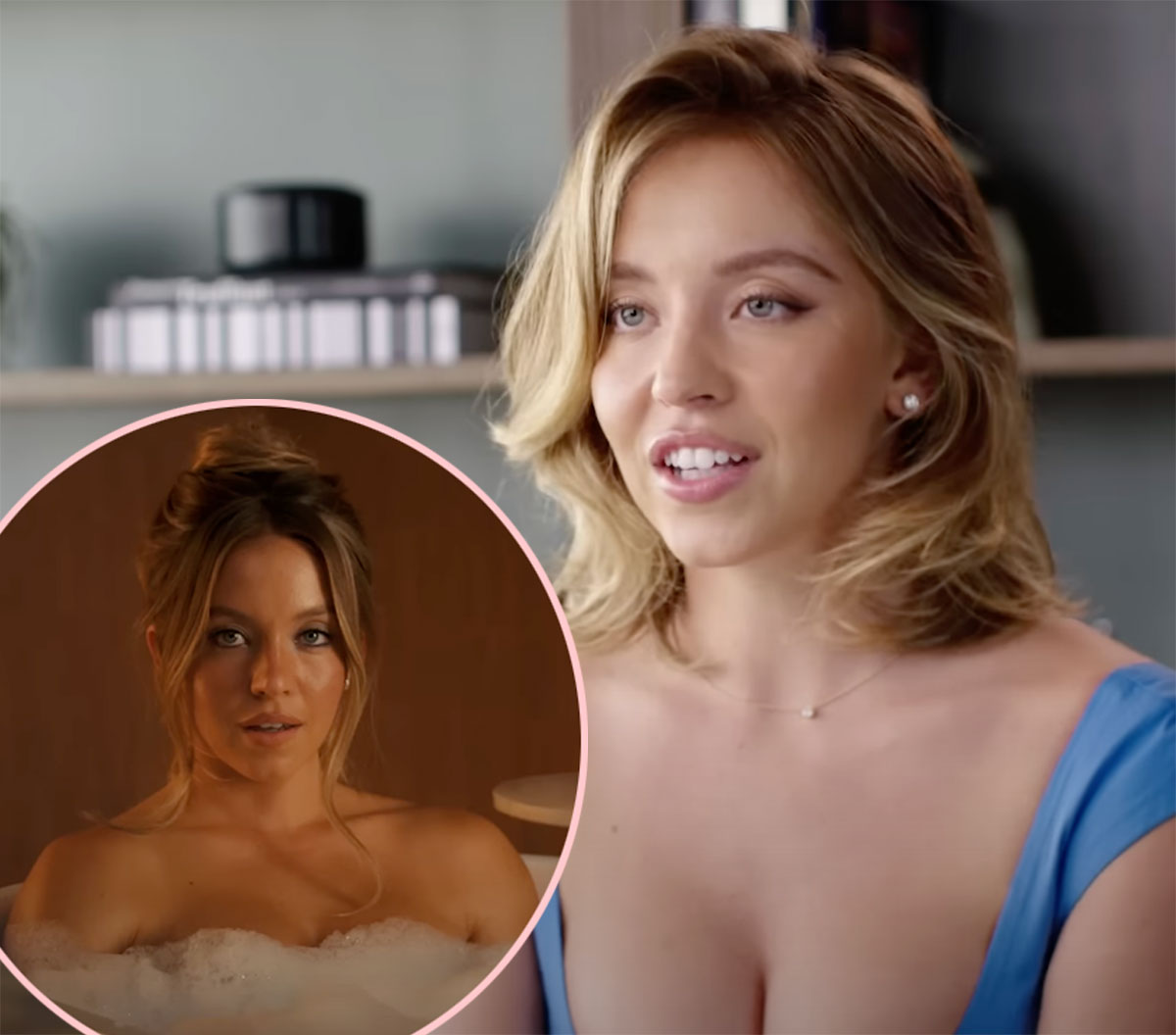 Sydney Sweeney In Hot Water - Fans Are Grossed Out By Her Bath Soap Stunt! - Perez Hilton