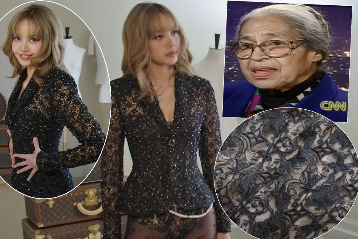 Lisa DID NOT Have Rosa Parks On Her Crotch At The Met Gala - Truth Revealed… - Perez Hilton
