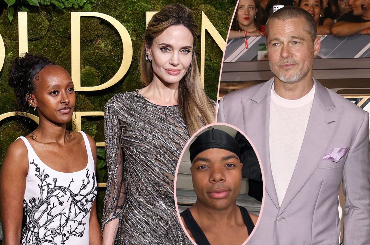 Angelina Jolie & Brad Pitt’s Daughter ENGAGED?! Zahara Seen Sporting ...