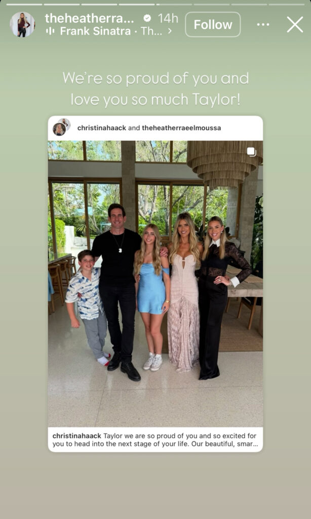 Tarek El Moussa Shares Joint Post With Ex Christina & Wife Heather ...