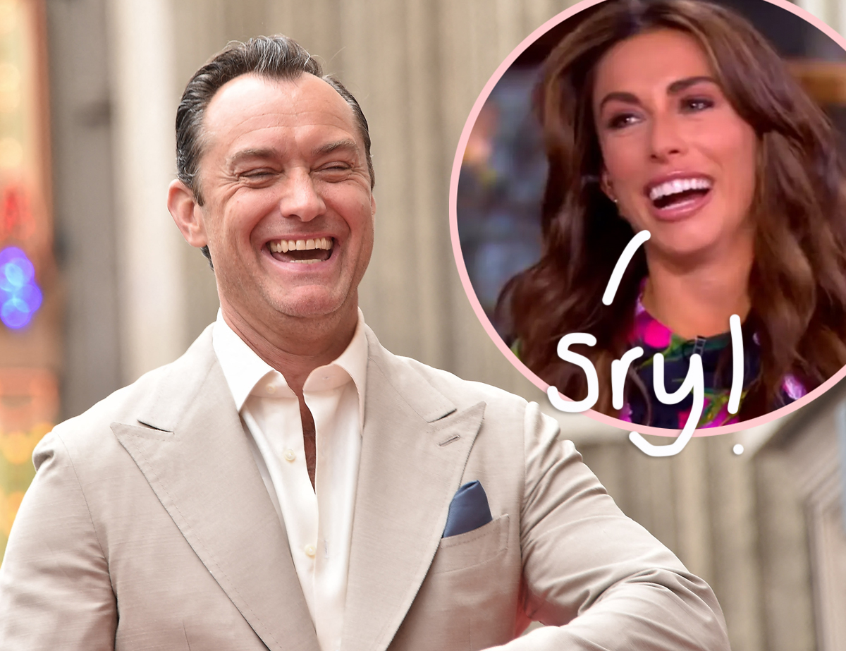 The View Co-Host Accidentally FLASHED Jude Law! - Perez Hilton