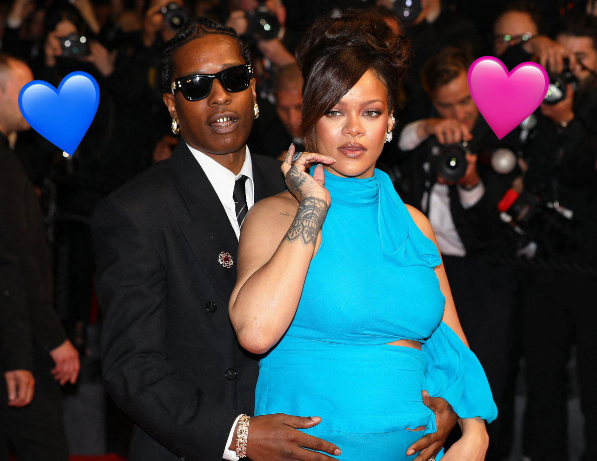 Did A$AP Rocky Seemingly Spill The Beans On Sex Of Third Child With Rihanna!? - Perez Hilton
