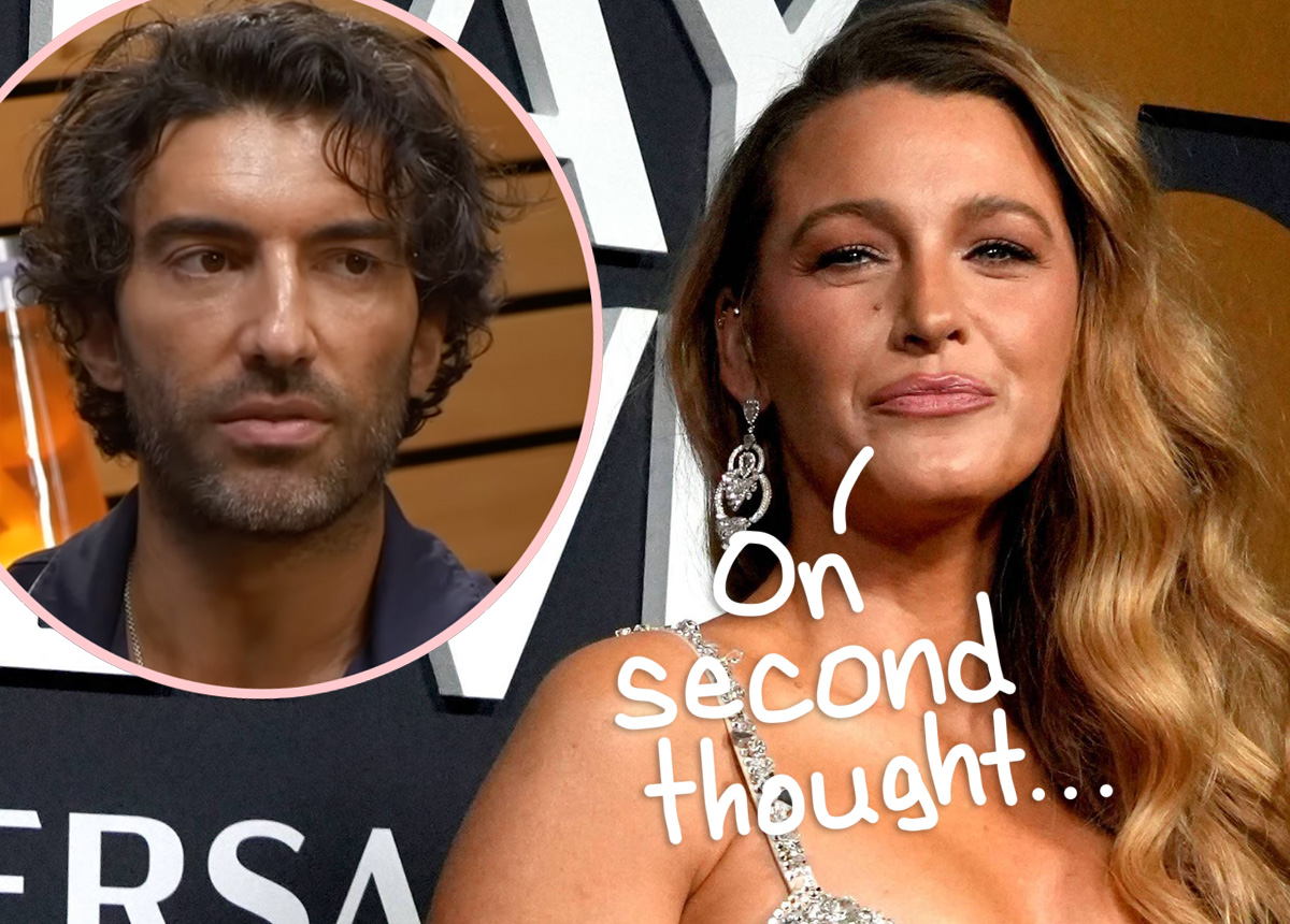 Blake Lively DROPS Part Of Justin Baldoni Lawsuit After He Demands Medical Records! - Perez Hilton