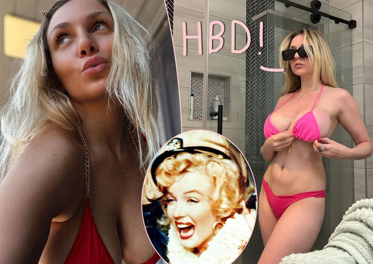 Courtney Stodden Poses Completely Nude For Marilyn Monroe's Birthday! - Perez Hilton