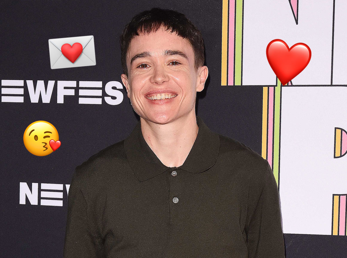 Elliot Page Goes IG Official With Girlfriend - And New Shirtless Pic ...