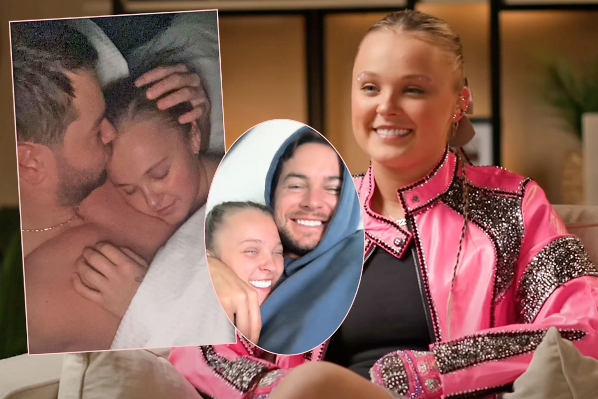 JoJo Siwa Says She's 'Head Over Heels' For Chris Hughes After That ...