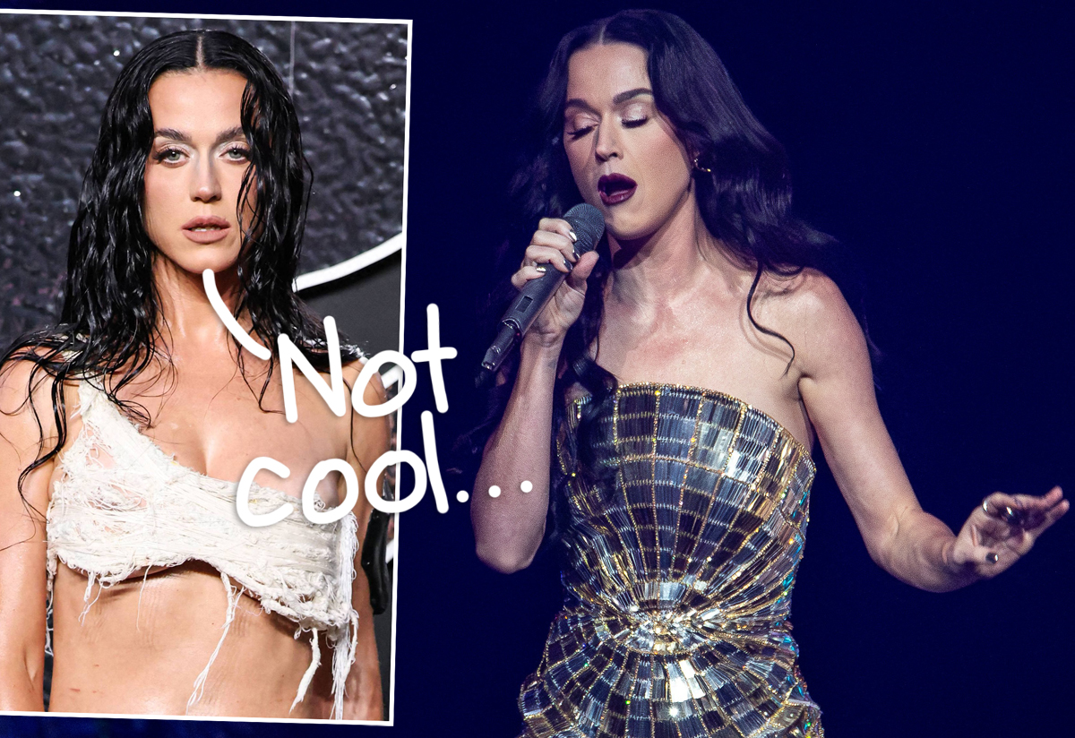 Katy Perry Is A TOTAL PRO After Fan Storms The Stage And Grabs Her Mid-Concert! - Perez Hilton