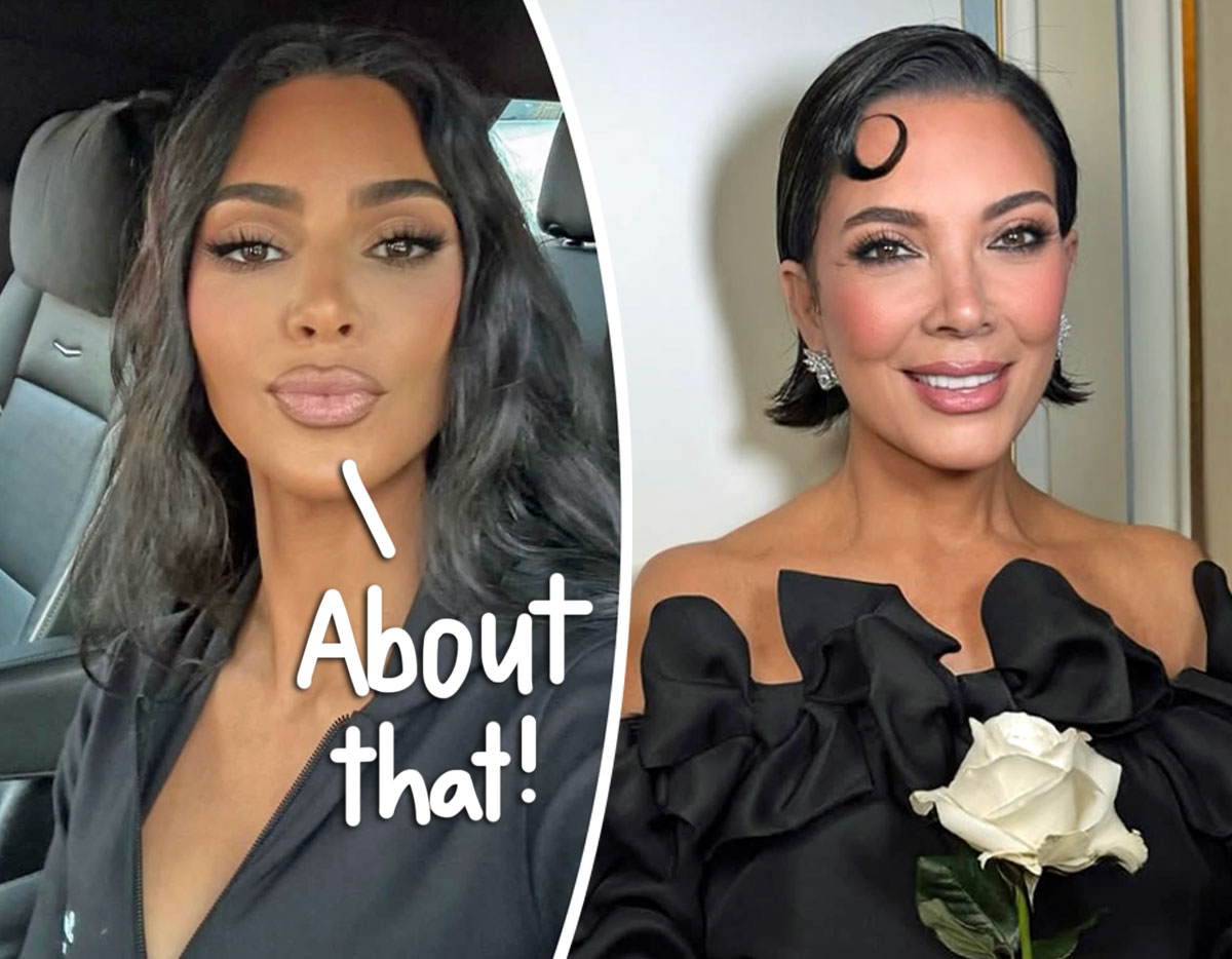 Kim Kardashian Finally Reacts To Kris Jenner's Dramatic New Look ...