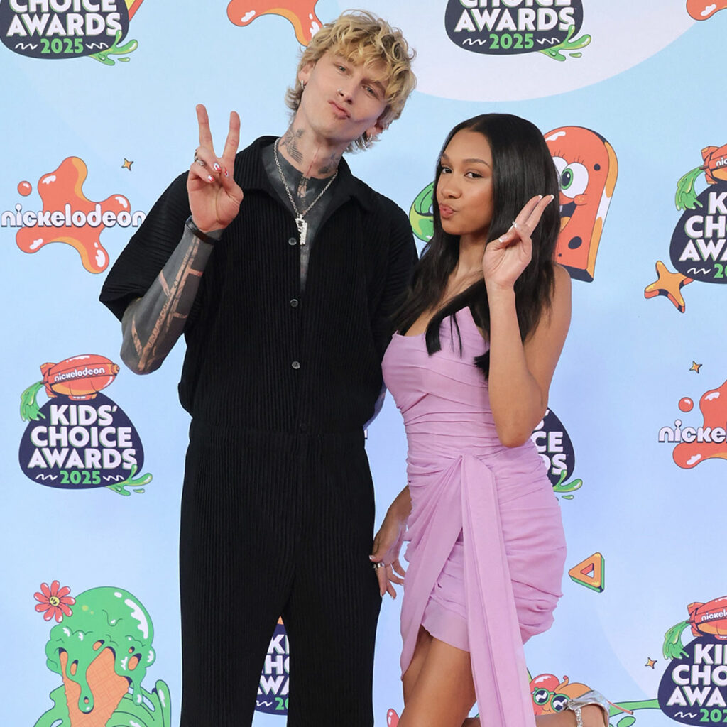 MGK Makes SUPER Rare Red Carpet Appearance With 15-Year-Old Daughter ...