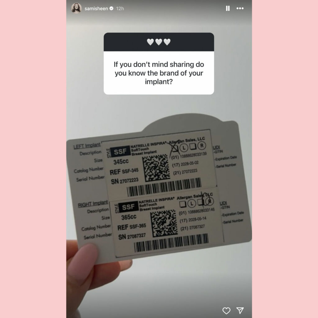 Sami Sheen Removing Her Breast Implants After 2 Years - Here's Why ...