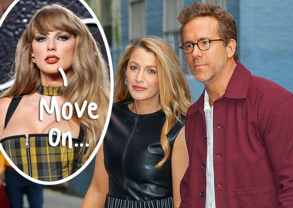 Awk! Taylor Swift Referenced In Ryan Reynolds’ Series Amid Blake Lively ...