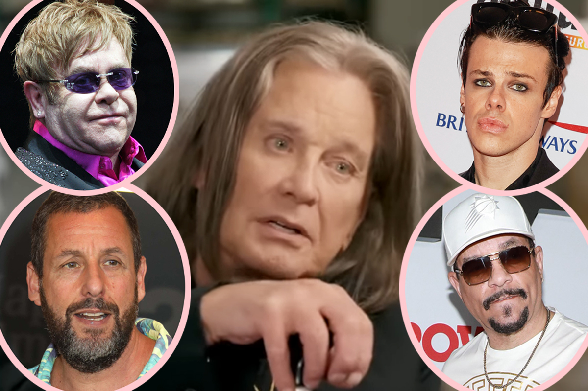 Elton John, Adam Sandler, Ice-T, Black Sabbath, & More React To Ozzy Osbourne's Death - Perez Hilton