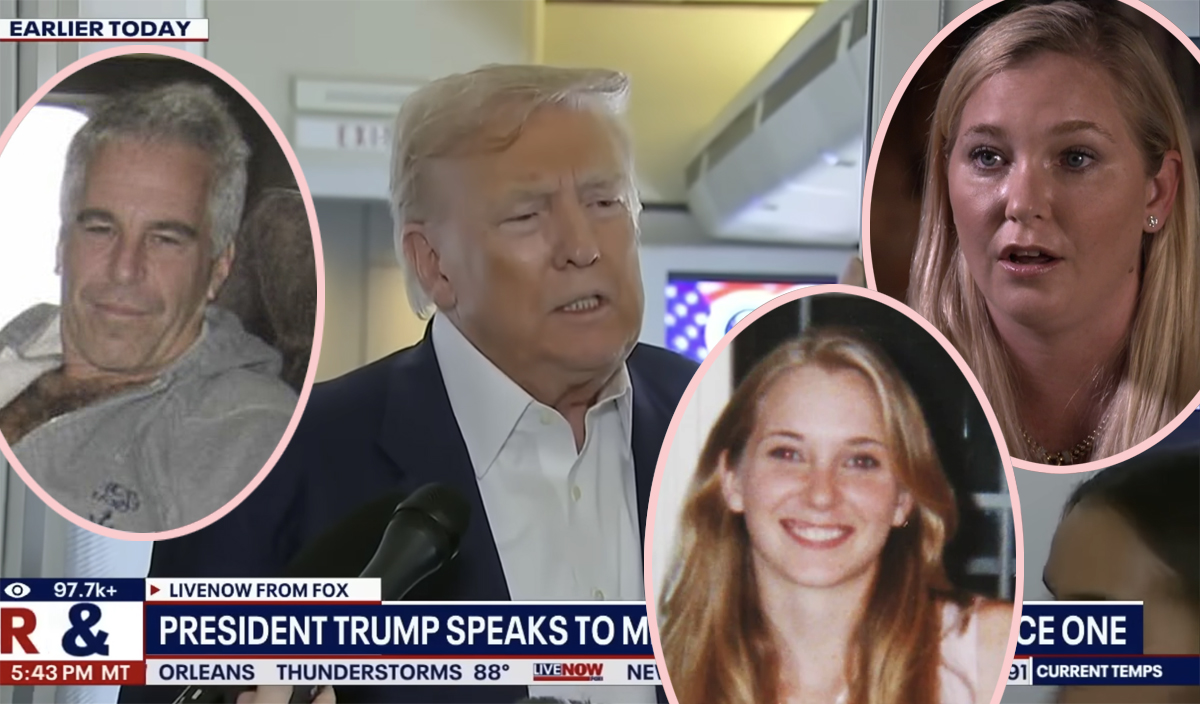 Donald Trump Admitted He Knew Epstein 'Stole' 16-Year-Old Virginia ...